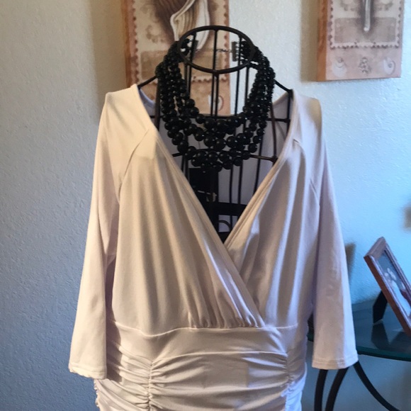 Dresses | Nwt White Scrunchie Dress | Poshmark